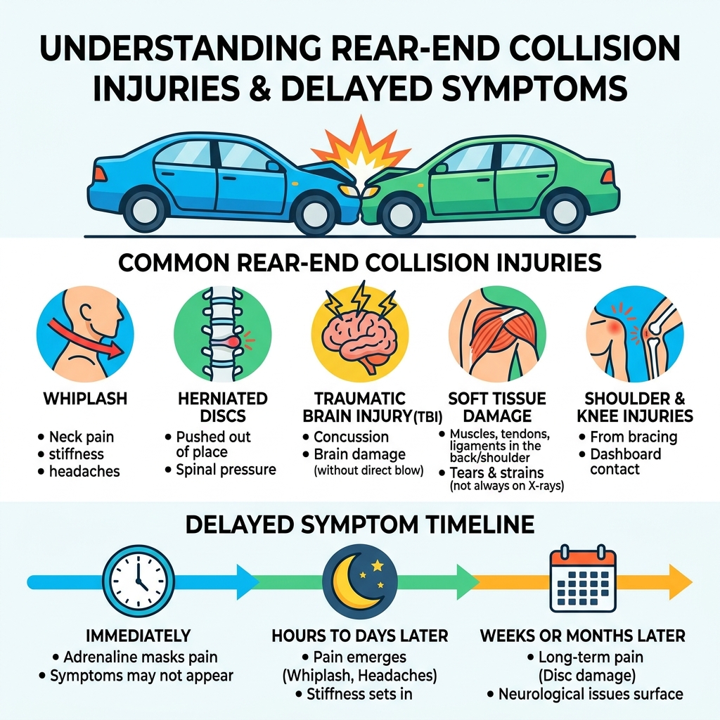 5 Deadly Injuries from Rear End Collision
